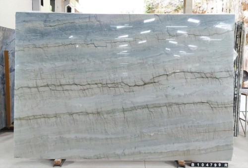 Ocean Blue quartzite 3cm Quartzite Slab | Charleston, SC | Cosmos Surfaces